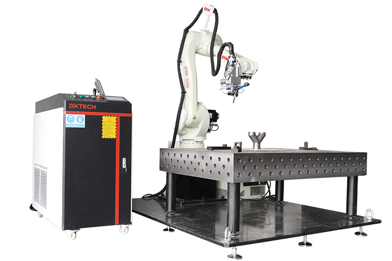3D Automatic Fiber Laser Welding Machine - DXTECH LASER